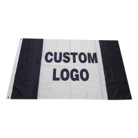 Quality Customized Logo Printed Polyester Flag 3x5 Outdoor Silk Screen Flag for sale
