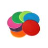 china 18cm Diameter Pet Play Toys Silicone Material Flying Disc For Dog Training