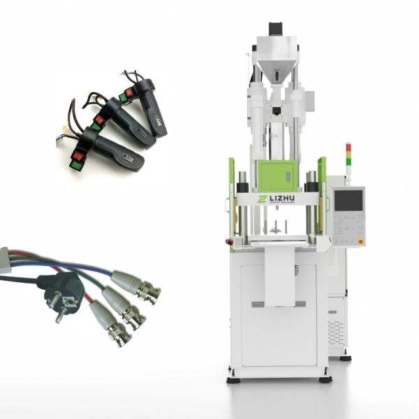 Quality 35 Tons Hybrid Injection Molding Machine 130 Grams PVC Injection Molding Systems for sale