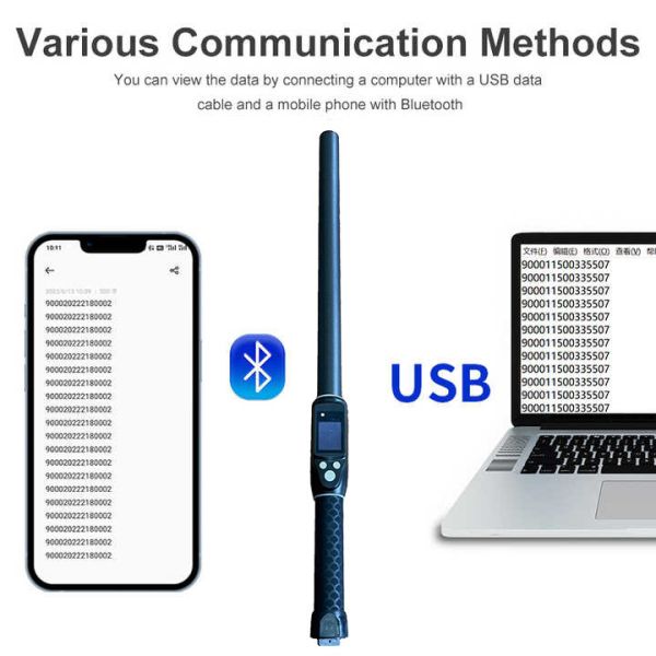 Quality RFID Reader For Animal ID Animal Chip PT290 UHF Pet Microchip Scanner Animal Tag for sale