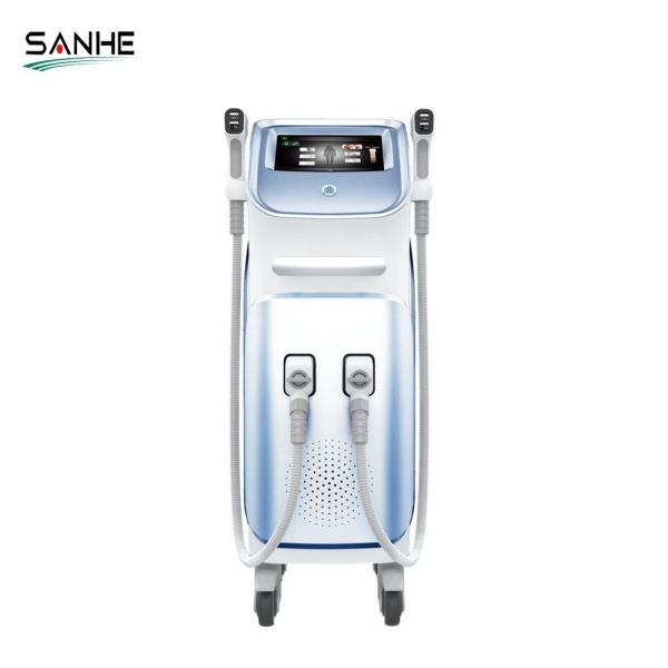 Quality Double Handle 808nm Diode Laser Hair Removal Machine for sale