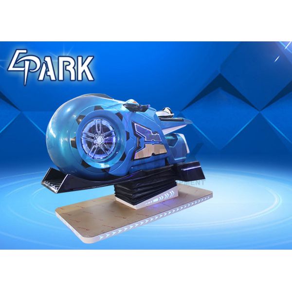 Quality 9D Virtual Reality Crazy Motorbike Car Driving Simulator Machine With Sheet Metal Fiberglass Material for sale
