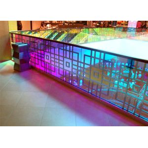 Quality Diglass Laminated Dichroic Glass For Glass Shower for sale