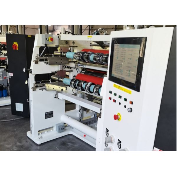 Quality Rewinder Machine Substrate PET+Cu OPP+Cu length cutting machine for sale