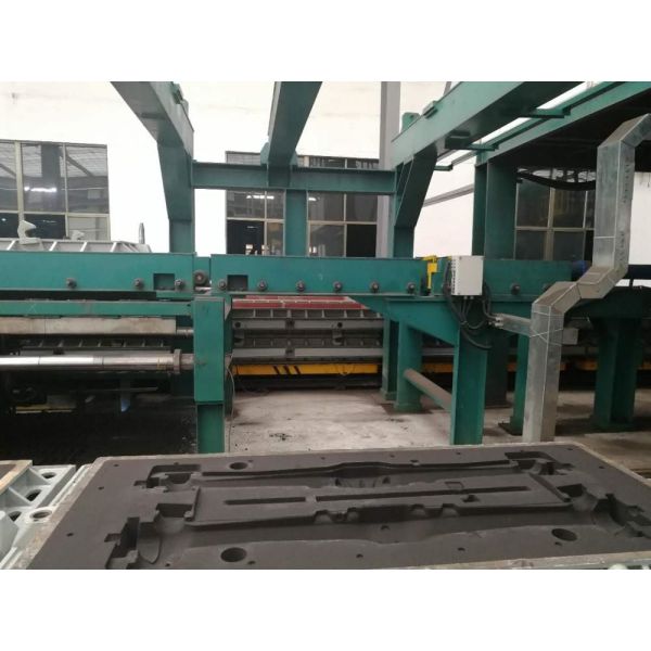 Quality Flask Automatic Moulding Line Customized Dimension Hydraulic Valve PLC Control for sale