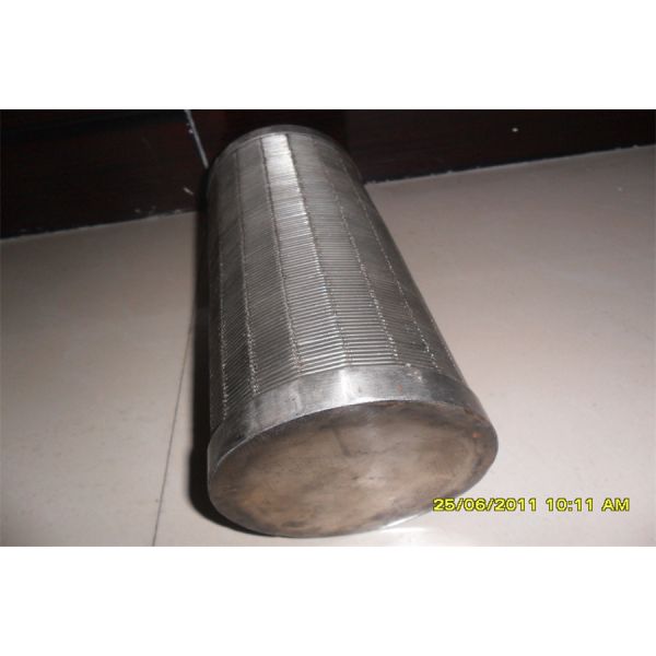 Quality Non Clogging Stainless Steel Filter Screen Water Division Wedge Wire Strainer for sale
