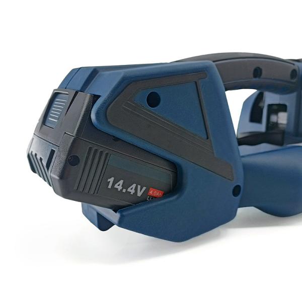 Quality Fully Automatic Electric Strapping Tool Hot Melt PET PP Small Tensioner for sale