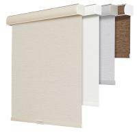 Quality Polyester And PVC Window Indoor Horizontal Jacquard Polyester Roller Sunscreen for sale