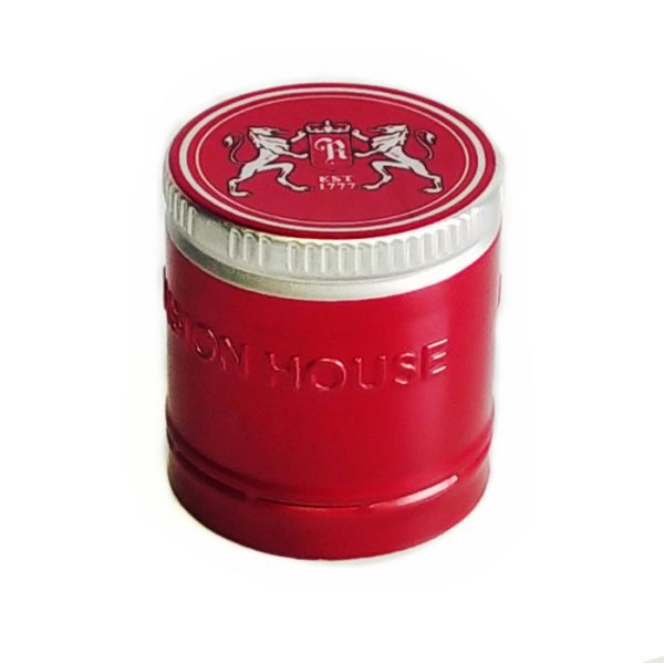 Quality Customized Embossind Wine Bottle Lids 30x45mm Aluminium Ropp Caps for sale