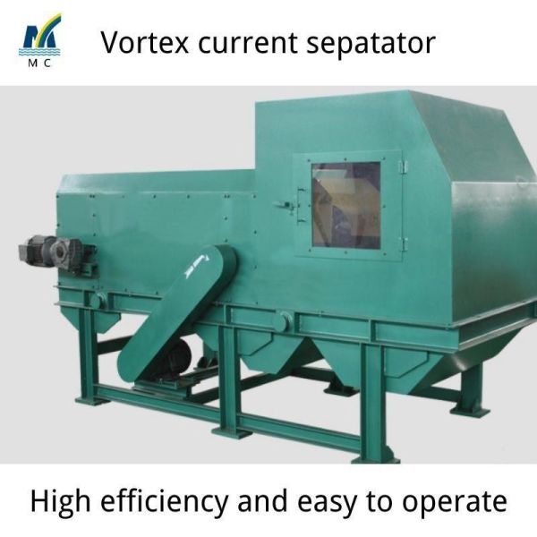 Quality Advanced Eddy Current Separator for Municipal Solid Waste Sorting Metal and Non-Metal for sale