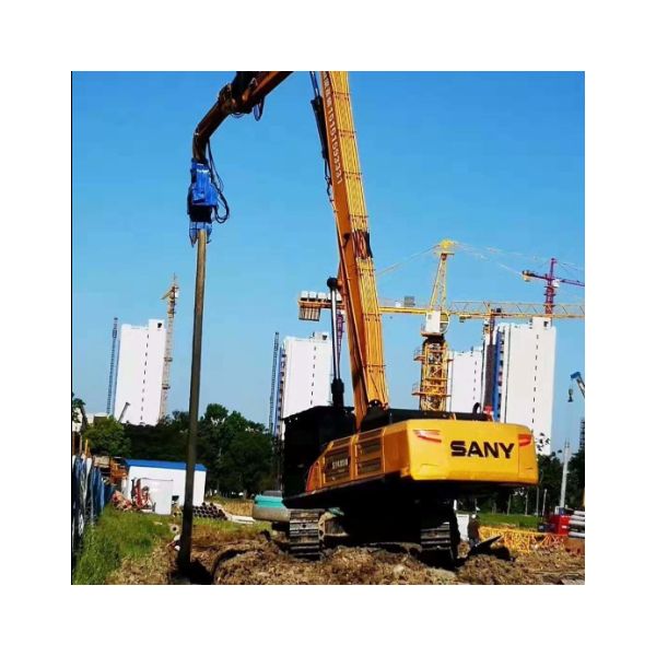 Quality Low Noise Hydraulic Pile Driver High Piling Speed For Various Working Environments for sale