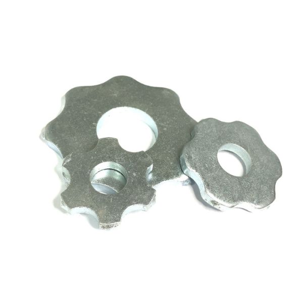 Quality Heat Treatment Concrete Scarifier Von Arx FR200  8 Point Carbide Scarifier Flails 46-55 HRC for sale