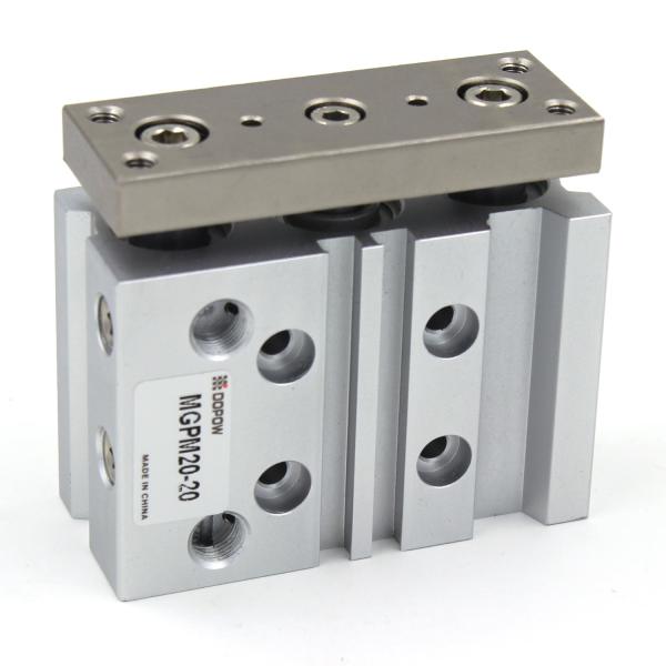 Quality Small Pneumatic Air Cylinders MGP Series Pneumatic Piston Rod Cylinders for sale