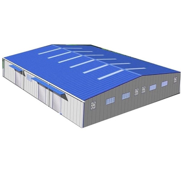 Quality Prefabricated Large Span Steel Structure Workshop Warehouse Windproof for sale