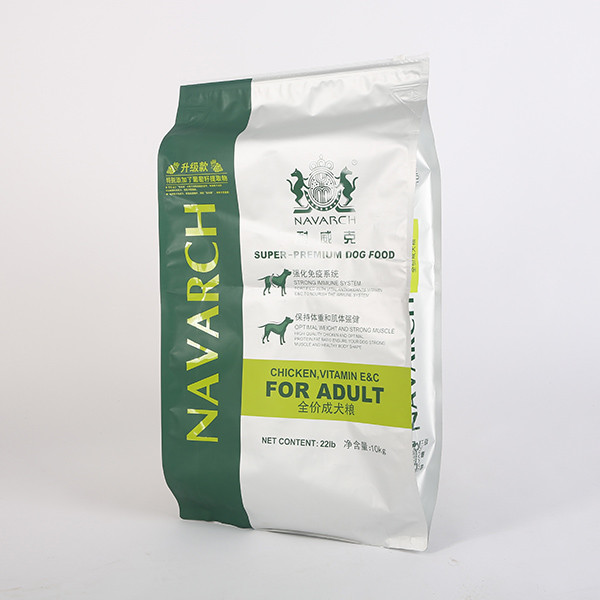 Quality 20KG 25KG Flat Bottom Side Gusset Bag 5KG 10KG 15KG Dog Treat Packaging for sale