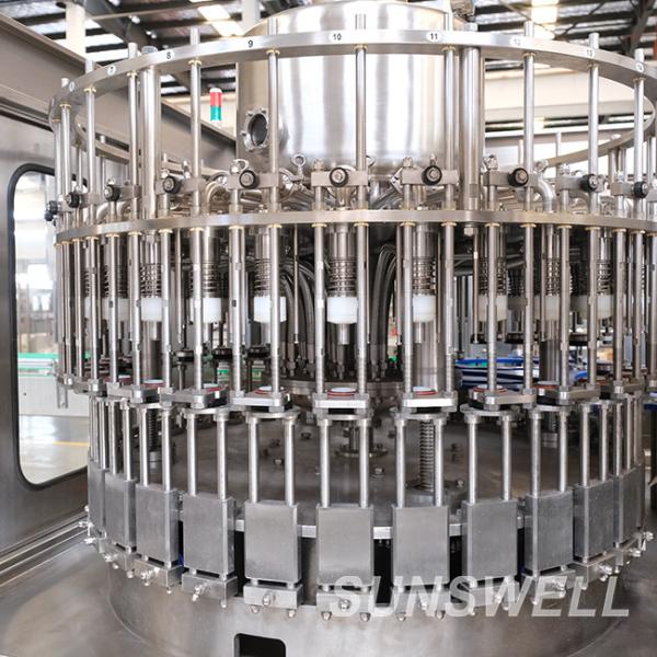 Quality Stable Performance Small Juice Filling Machine 15000BPH Square Bottle 5000 KG for sale
