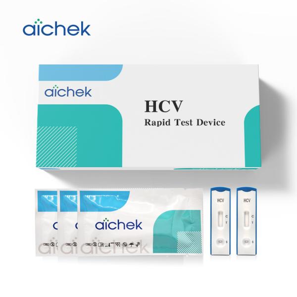 Quality 50Pcs Hepatitis C Home Test Kit HCV Rapid Test Device OEM for sale