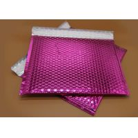 Quality Gloss Waterproof Metallic Bubble Envelopes Blank Printed Material For Shipping for sale
