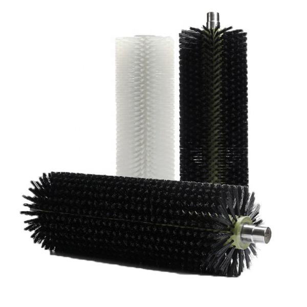 Quality Polypropylene Industrial Cylindrical Brush Conveyor Belt Cleaning ODM for sale