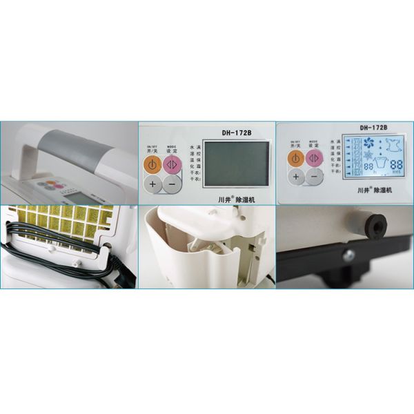 Quality 28 Pints/24h Dehumidifier Dryer DH-172B with App-Controlled Feature and Drying for sale