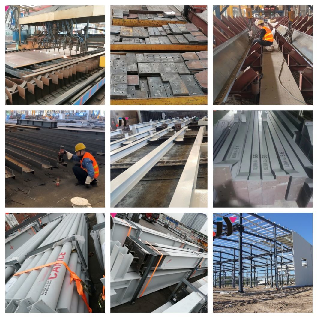 Prefab Steel Structure Dairy Cow Shed Farm Prefabricated Steel Structure Farm