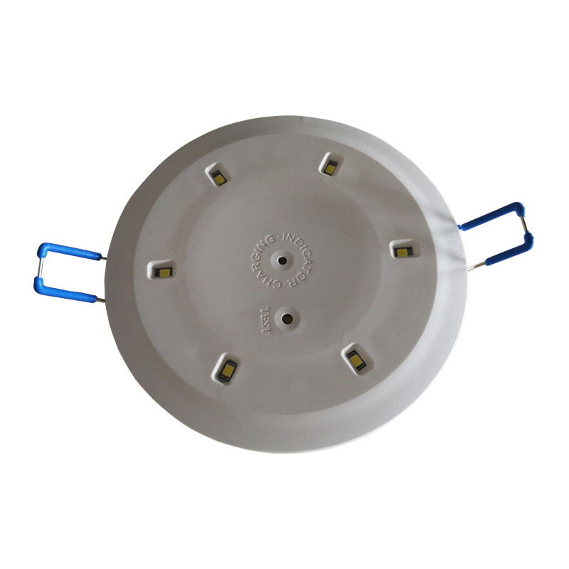 Quality 6pcs 5730 LED 3W Ceiling Recessed Emergency Light IP20 Steel Casing L117N for sale