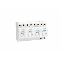 Quality 25kA Three Phase 4P Type 1 Class I Lightning Surge Protector BR-25GR 4P for sale