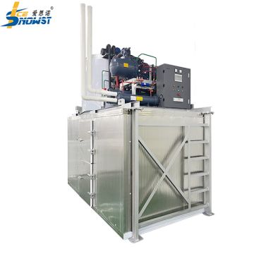 Quality 380v Automatic Commercial Crushed Ice Machine Maker 10Ton High Efficiency for sale