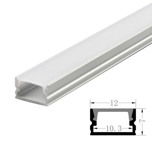Quality 1207 Surface Mount Aluminum Profiles SMD2110 2014 2216 2835 for sale