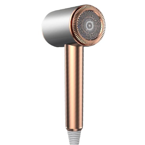 Quality Lightweight Golden Travel Hair Dryer With 2 Speed Setting For Fast Drying for sale