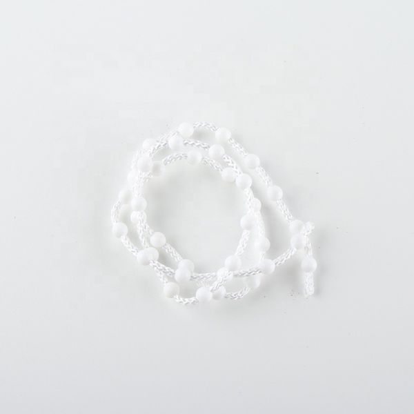 Quality White Plastic Curtain Chain for Roller Blinds Components Customized Length 4.5 for sale