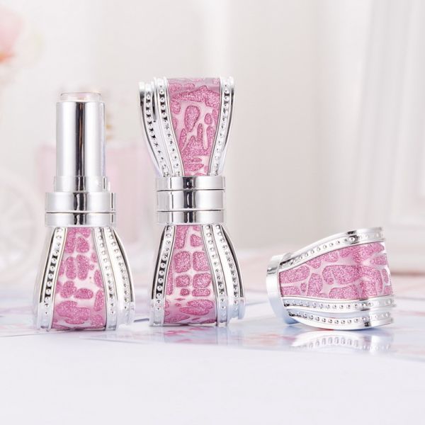 Quality 5ml pink Butterfly plastic Empty Lipstick Tube printed lipstick tube for sale