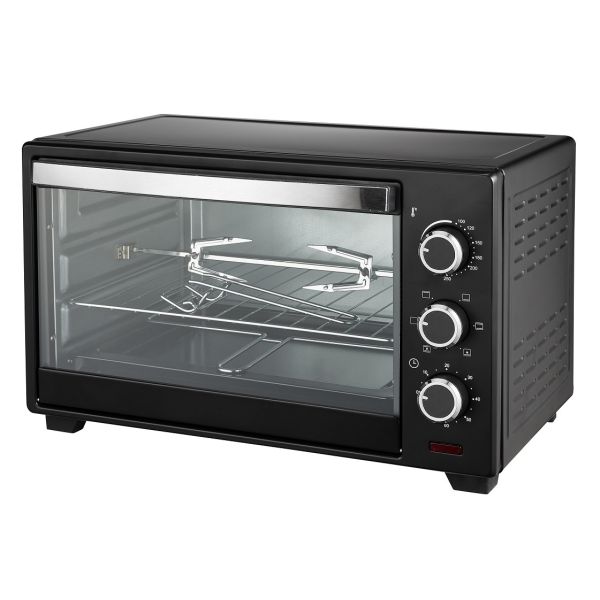 Quality Kitchen 220V 1280W Electric Toaster Oven With Enamel Bake Pan for sale