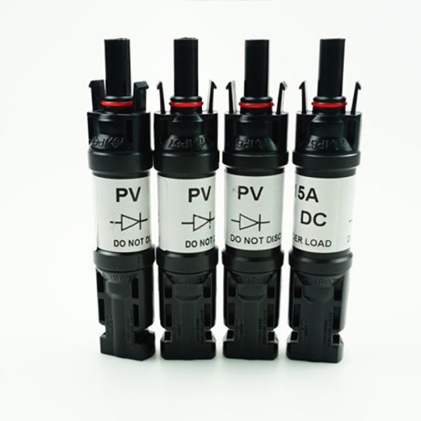Quality 15A IP67 Solar Diode Connector with DC1000V Rating for sale