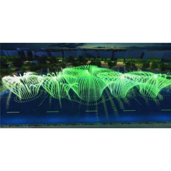 Quality Business Music Floating Water Lake Fountains 380V 220V 50HZ for sale