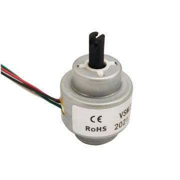 Quality Custom Shaft Linear Stepping Motor 15 Degree Step Angle 12V 25mm Diameter for sale