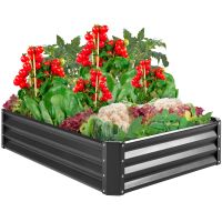 Quality Sturdy Steel 4x3ft Galvanized Raised Garden Beds for sale