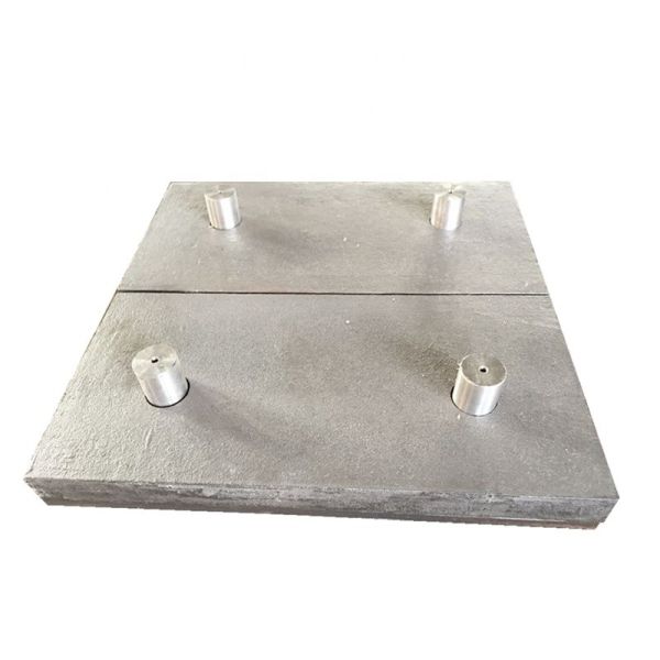 Quality 294*294*30mm High Cr 63HRC White Iron Wear Plates For Buckets for sale