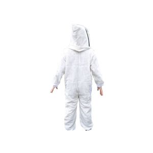 Quality Three Layer Ventilated Beekeeping Protective Clothing with Removable Hat Made of for sale