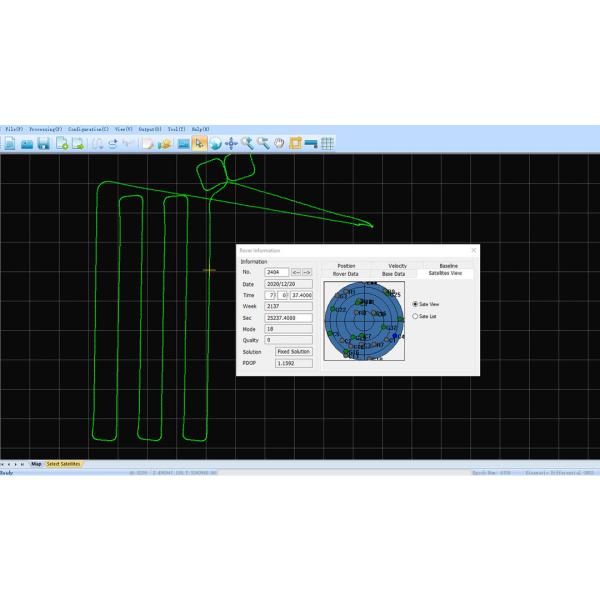 Quality GGPoS Software-High Accuracy GNSS Positioning And Velocity Determination System for sale
