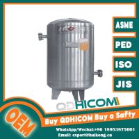 Quality Smooth Internal Finish Vertical Stainless Steel Air Tank For Sterile Application for sale