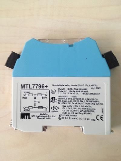 Quality MTL7796+ MTL Zener Safety Barrier 24V DC Power SupplyV 3-wire Transmitters for sale