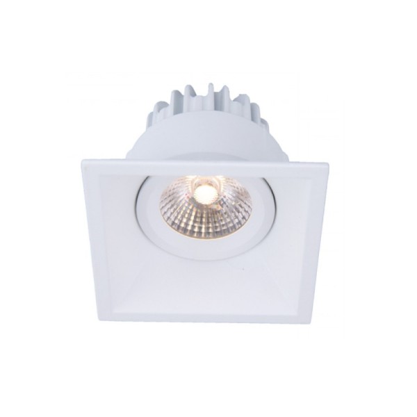 Quality 8W 10W Non-flicker Square anti-vertigo spot downlight, IP54 dimmable ceiling spotlights for sale