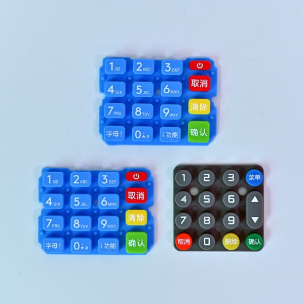 Quality Silicone Rubber button For TV Remote Controls Customized Silicone Rubber Keypads for sale