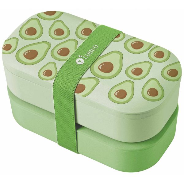 Quality 189.5*105*112.4 mm Double Layer Fridge BPA Free Food Lunch Container for sale