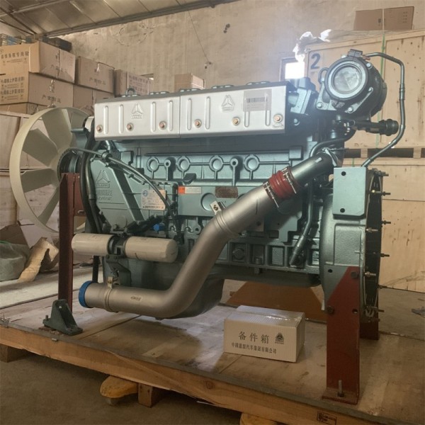 Quality Sinotruck Howo Used Truck Spare Parts 371 HP WD615.47 6 Cylinder Diesel Engine Assembly for sale