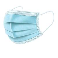 Quality Non Woven Fabric 3 Ply Disposable Face Mask / Medical 3 Layer Face Mask for sale