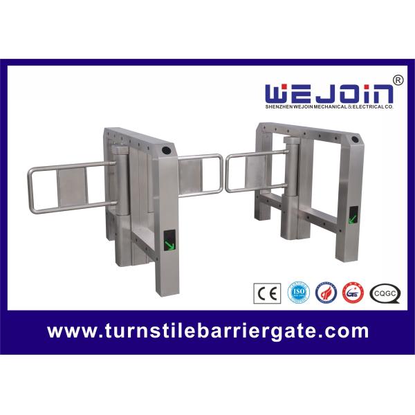 Quality Passage Controlled Access Turnstiles Swing Barrier Gate In Stainless Steel for sale