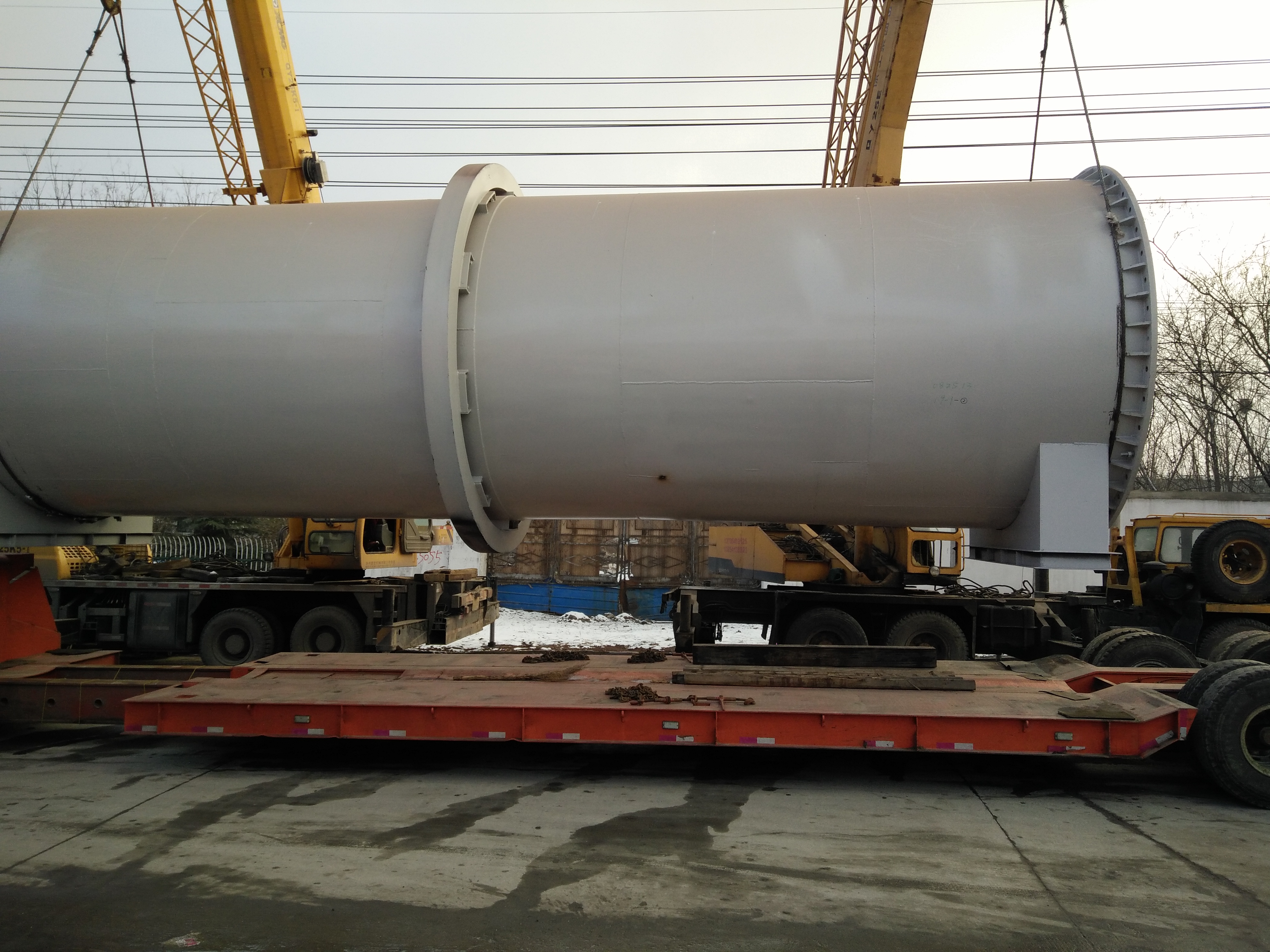 1000kg/H Wood Sawdust Dryer 4-37kw Power Industrial Drum Dryer
