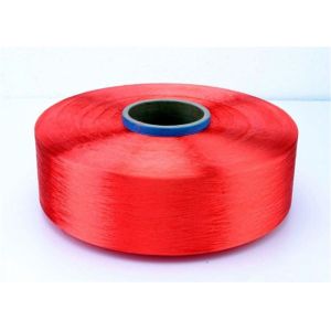 Quality Fully Drawn Colored Polyester Filament Yarn 100D/72F Anti Bacteria for sale
